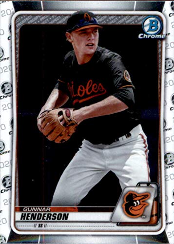 2020 Bowman Chrome Prospects #BCP-134 Gunnar Henderson Baltimore Orioles Baseball NM-MT