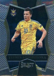 2016 panini select mezzanine #189 yevhen konoplyanka ukraine soccer card