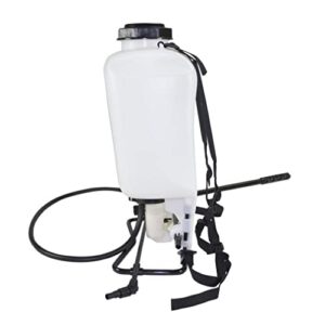 Chapin 60114 4-Gallon Poly Backpack Sprayer with 3-Stage Filtration System for Fertilizers, Herbicides, Weed Killers and Pesticides