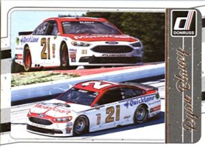 2017 donruss duals #120 ryan blaney motorcraft/wood brothers racing/ford racing card