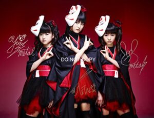 babymetal japenese heavy metal trio reprint signed 11×14″ poster photo #1 rp