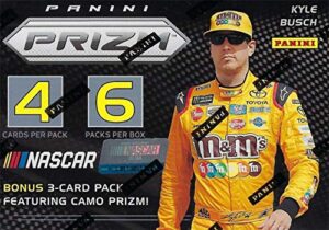 2018 panini prizm nascar racing box (6 pk blaster)