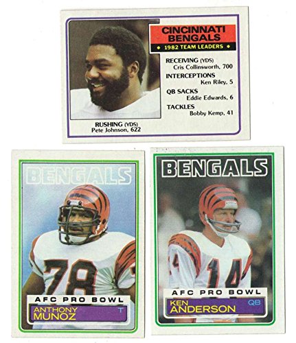 1983 Topps Football Team Set - CINCINNATI BENGALS