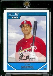 2007 bowman draft draft picks #bdpp17 oliver marmol (rc) st. louis cardinals rookie baseball card