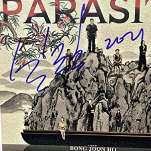 Bong Joon-ho Signed Autographed Parasite Movie Poster 12x18 Director Beckett COA