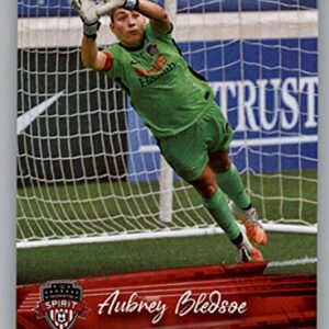 2021 Parkside NWSL Premier Edition #87 Aubrey Bledsoe Washington Spirit Official National Women's Soccer League Trading Card in Raw (NM or Better) Condition