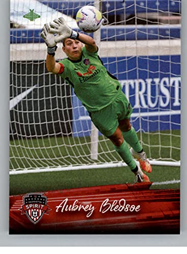 2021 Parkside NWSL Premier Edition #87 Aubrey Bledsoe Washington Spirit Official National Women's Soccer League Trading Card in Raw (NM or Better) Condition