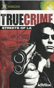 xbox true crime streets of la instruction manual (no game) pamphlet