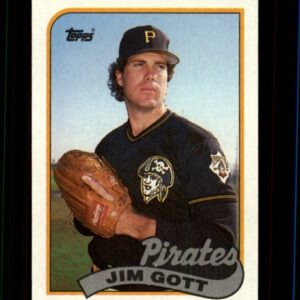 1989 Topps Baseball Card #752 Jim Gott Mint