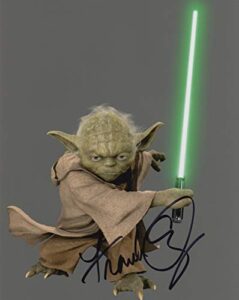 frank oz (yoda star wars) signed 8×10 photo