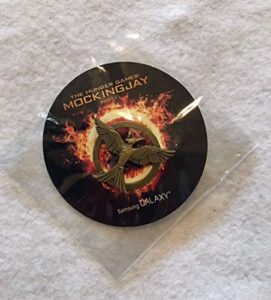 hunger games mockingjay part 1 pin – sdcc 2014 comic con new original promo item