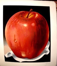 lester gaba “apple” original ltd edition signed & designated