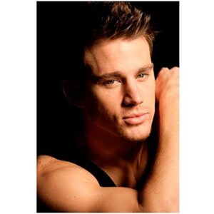 channing tatum 8 x 10 photo black tank & muscles wow! kn