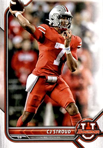 2022 Bowman University #90 CJ Stroud Paper NM-MT Ohio State Buckeyes Football