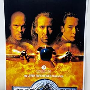 Nicolas Cage Signed Autographed Con Air Movie Poster 12x18 Nic Beckett COA