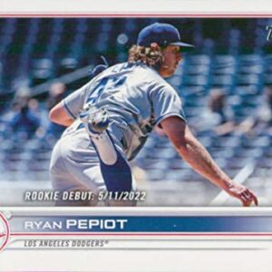 Baseball Trading Card MLB 2022 Topps Update #US258 Ryan Pepiot NM Near Mint Dodgers