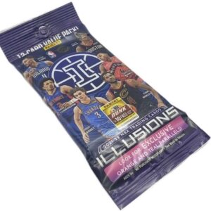 2021-22 Panini Illusions Basketball NBA 12 Card Cello Value Pack (12 NBA Trading Cards)