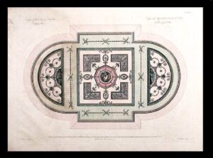 design of the ceiling of lady bute’s dressing room