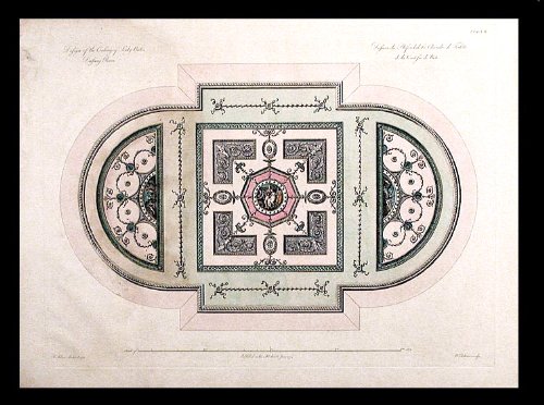 Design of the Ceiling of Lady Bute's Dressing Room