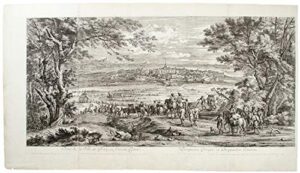 veue de la ville de gray en franche comte, prospectus greyaci, in burgundiae comitatu.