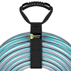 Water Hose Storage Straps (2 Pack) for 50 100 150 ft Water Hose Garden Hose Holder Pool Hose Storage 28" Extension Cord Organizer