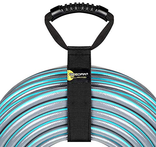 Water Hose Storage Straps (2 Pack) for 50 100 150 ft Water Hose Garden Hose Holder Pool Hose Storage 28" Extension Cord Organizer