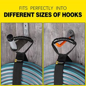 Water Hose Storage Straps (2 Pack) for 50 100 150 ft Water Hose Garden Hose Holder Pool Hose Storage 28" Extension Cord Organizer