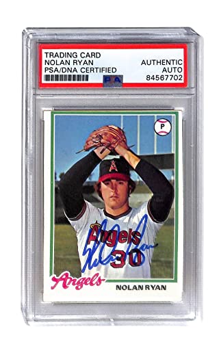 Nolan Ryan Signed 1978 Topps #400 Autographed Angels PSA/DNA *7702