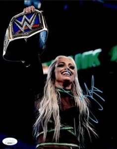 liv morgan signed wwe smackdown women’s champion 8×10 photo #2 jsa coa – autographed wrestling photos