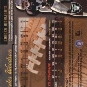 1999 Fleer Ultra Football Card #50 Charles Woodson