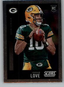 2020 chronicles score update rookies #444 jordan love rc green bay packers football trading card