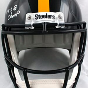 Mel Blount Signed Pittsburgh Steelers F/S Speed Helmet w/HOF 4x SB Champ-Beckett W Hologram Silver