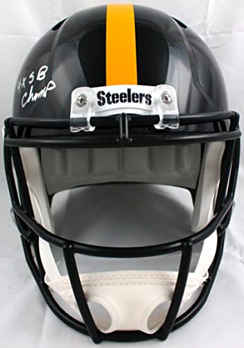 Mel Blount Signed Pittsburgh Steelers F/S Speed Helmet w/HOF 4x SB Champ-Beckett W Hologram Silver