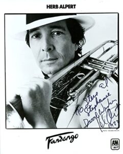 herb alpert autographed hand signed original 8×10 photo #y5820