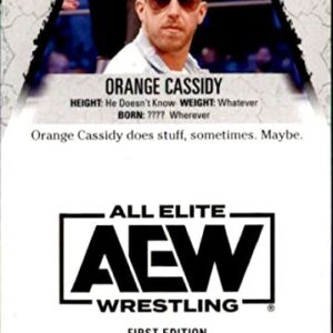 2021 Upper Deck All Elite Wrestling AEW #40 Orange Cassidy Official Trading Card