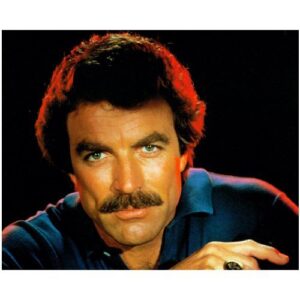 tom selleck 8×10 photo magnum pi blue blood headshot