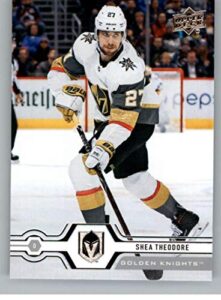 2019-20 upper deck series 1 hockey #197 shea theodore