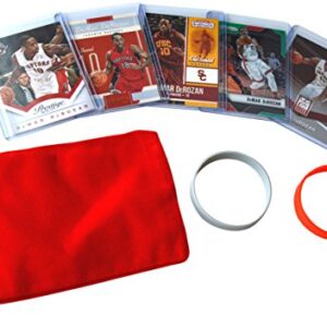 DeMar DeRozan (5) Assorted Basketball Cards Bundle - Toronto Raptors Trading Cards - # 10