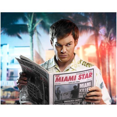 Dexter's Michael C. Hall as Dexter Morgan 8x10 Color Photo