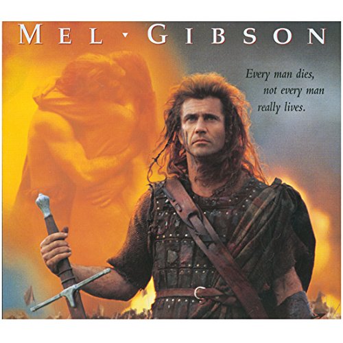 Mel Gibson 8 inch x 10 inch Photo Lethal Weapon Mad Max The Patriot Braveheart Movie Poster From Braveheart Holding Sword kn