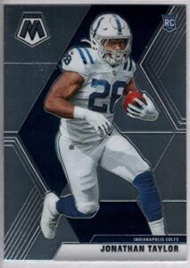 football nfl 2020 panini mosaic #216 jonathan taylor rc colts