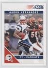 aaron hernandez (football card) 2011 score – [base] #168