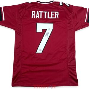 Spencer Rattler Signed Autographed South Carolina Gamecocks Custom Garnet Jersey PSA