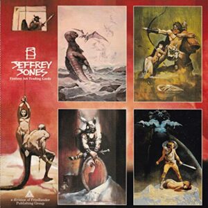 FPG 1993 Fantasy Art of JEFFREY JONES Promo Oversize Card 7 1/2" X 7 1/2"" NM