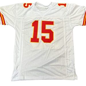 Patrick Mahomes Kansas City Chiefs Signed Autograph Custom Jersey White JSA Certified