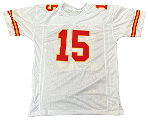 Patrick Mahomes Kansas City Chiefs Signed Autograph Custom Jersey White JSA Certified