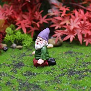 YARCHONN Miniature Garden Gnomes Ornament Outdoor, Resin Elf Statue, Funny Gnome Fairy Garden Accessories for Patio, Yard, Lawn or Home Garden Decorations, (6PK Drunking Theme)