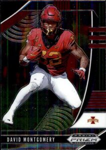 2020 panini prizm draft picks #27 david montgomery iowa state cyclones football nfl