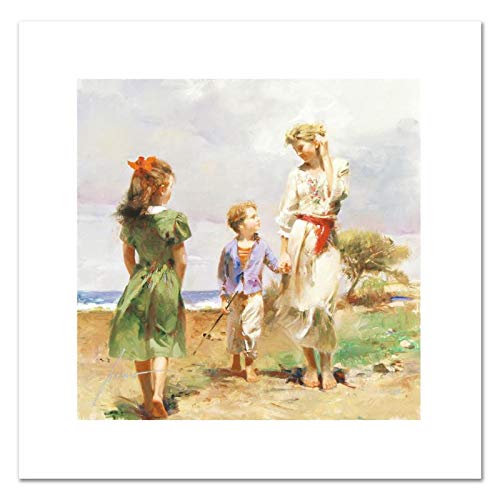 Pino,"Seaside Retreat", Canvas