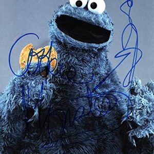 Frank Oz Cookie Monster Sesame Street 11x14 Photo Signed Autographed Authentic BAS BECKETT COA